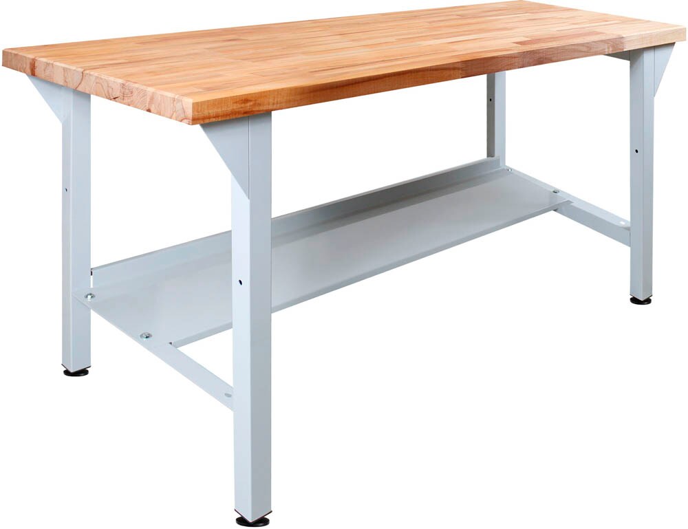 ADB Werkbank PROFI 1500 lichtgrau 150,0 x 75,0 x 85,0 cm | Printus