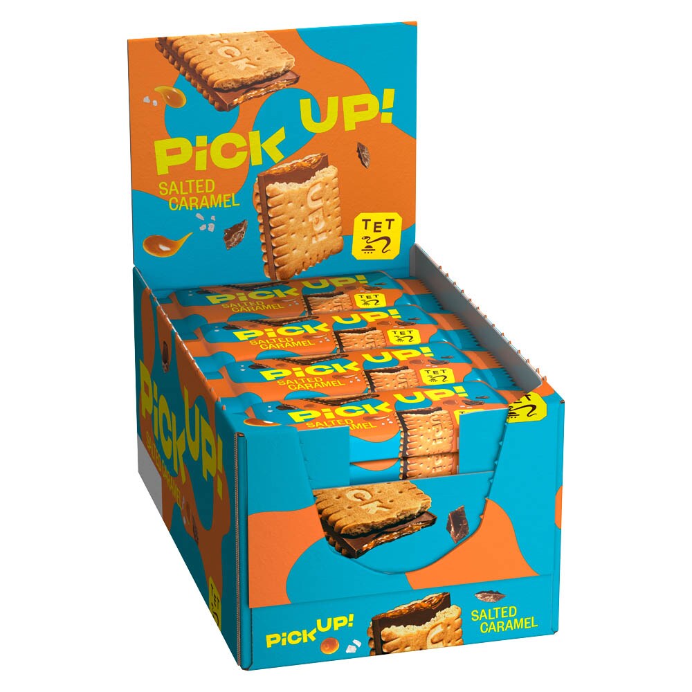 PICK UP! Salted Caramel Kekse 24x 28,0 g, 24 St. | Printus