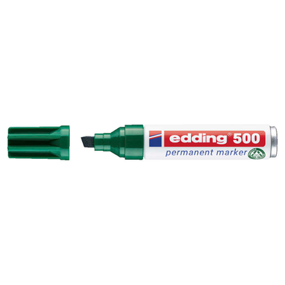 edding 500 Permanentmarker grün 2,0 - 7,0 mm, 1 St. | Printus