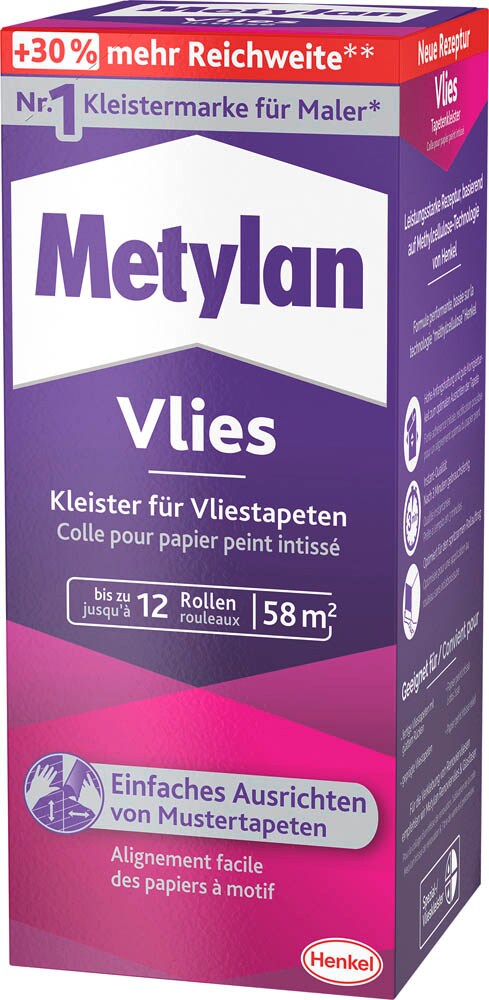 Metylan Vlies Tapetenkleister 360,0 g, 1 St. | Printus