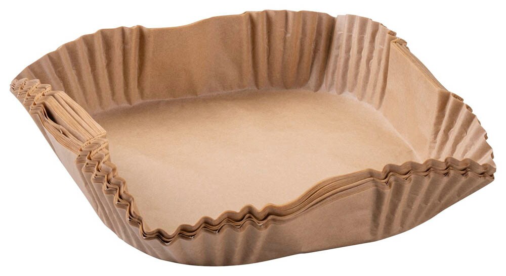 FACKELMANN Backpapier für Heißluftfritteusen 20,0x20,0 cm 40 St. | Printus