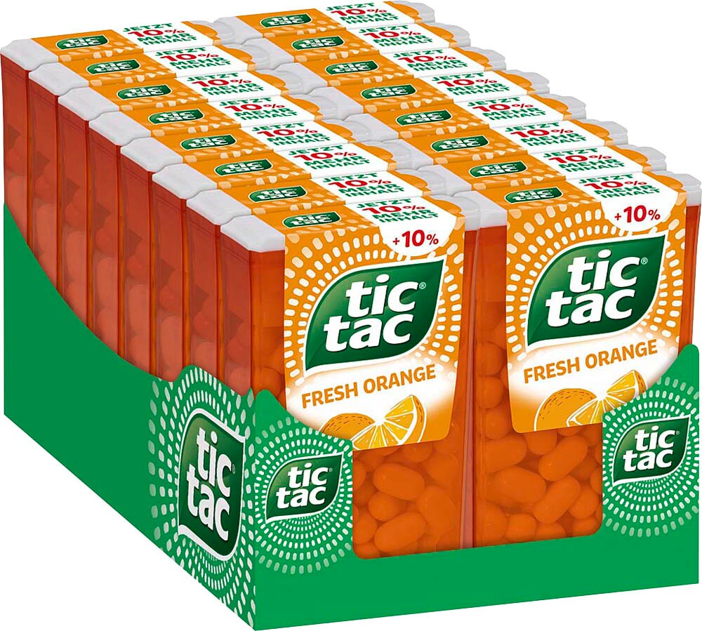 tic tac fresh orange Bonbons 16x 54 g | Printus