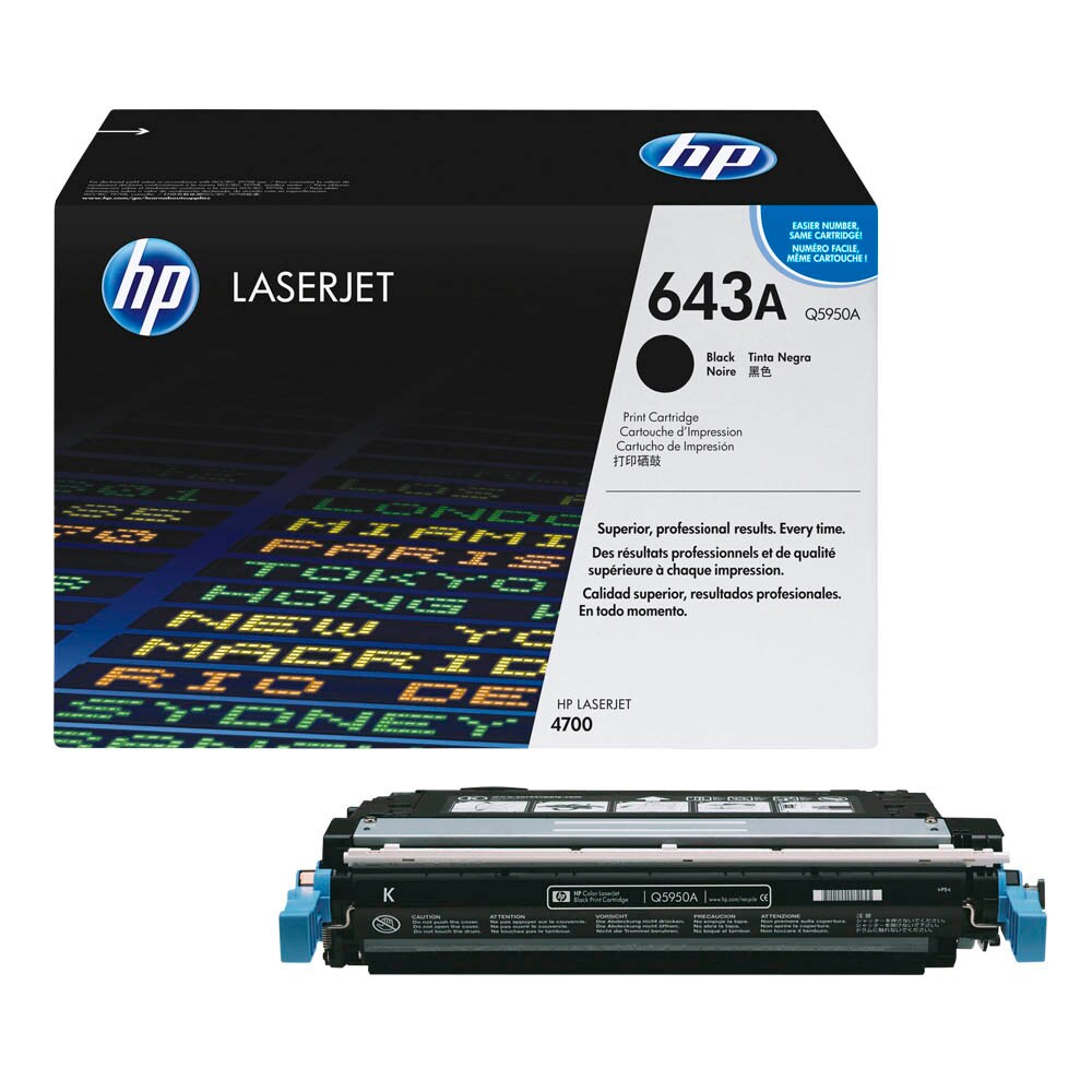 HP 643A (Q5950A) schwarz Tonerkartusche | Printus