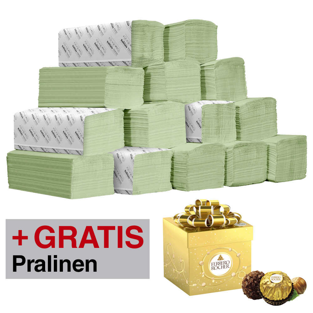 AKTION: Satino Papierhandtücher comfort Zick-Zack-Falzung 2-lagig 2x 3. ...