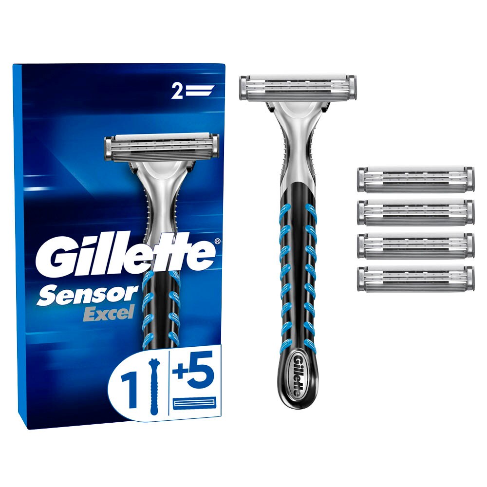 Gillette Sensor Excel Nassrasierer Herren | Printus
