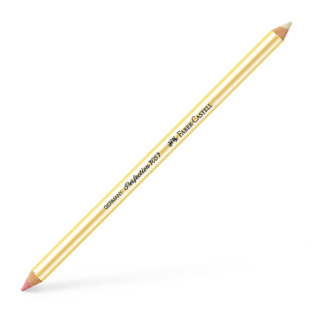 FABER-CASTELL Radierstift PERFECTION 7057 weiß, 1 St. | Printus