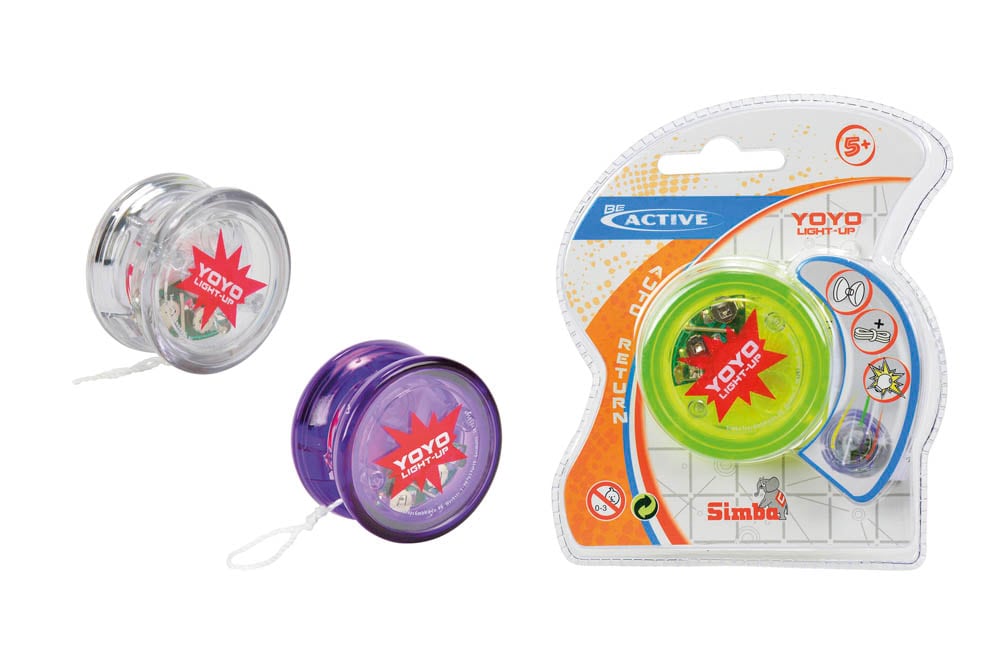 Simba Jojo LIGHT-UP grün, lila oder transparent | Printus
