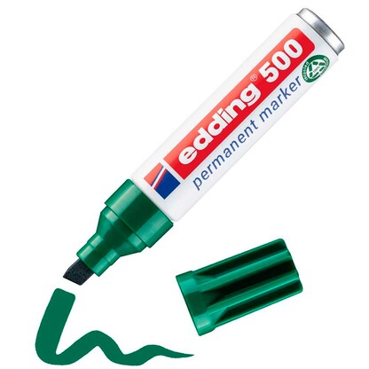 edding 500 Permanentmarker grün 2,0 - 7,0 mm, 1 St. | Printus
