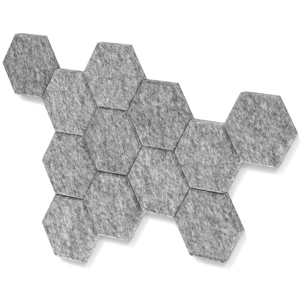 HAMMERBACHER Akustikpaneele Wand VAWB15/5 VAWB15/5, grau | Printus