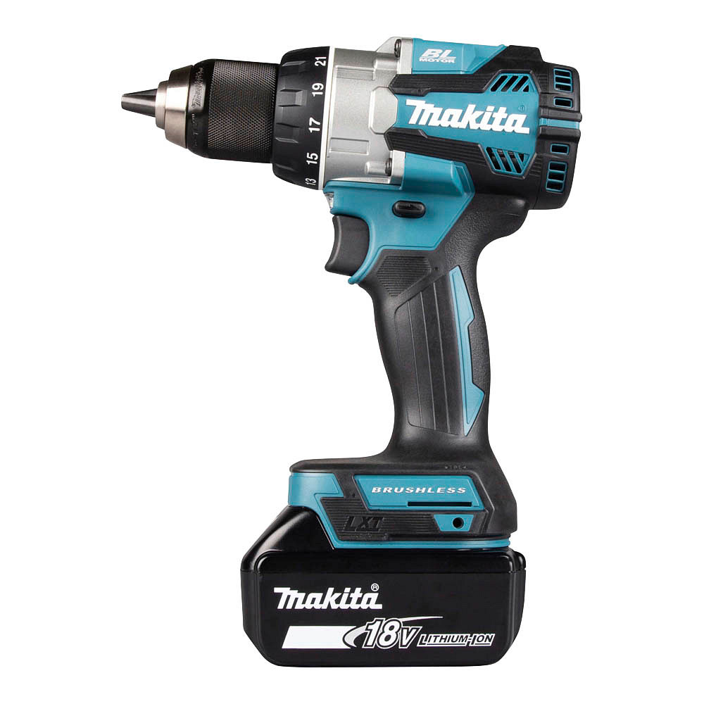 makita DDF489RTJ Akku-Bohrschrauber-Set 18,0 V, mit 2 Akkus | Printus