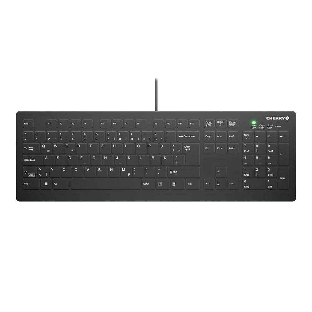 CHERRY AK-C8112 Medical Keyboard Hygiene-Tastatur kabelgebunden schwarz ...